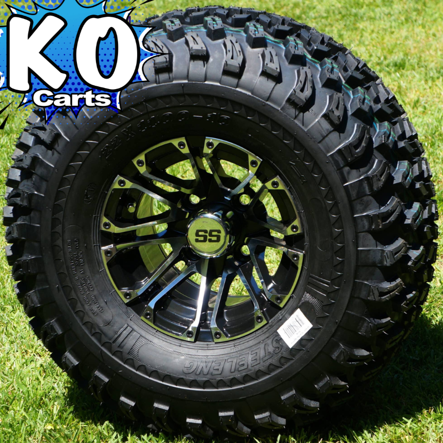 Lancer Wheels and Tires (SET OF 4) – KnockOut Carts