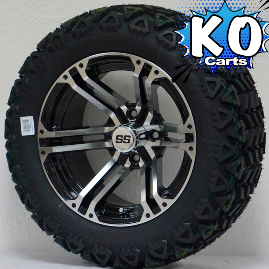 Terminator Wheels and Tires (SET OF 4) – KnockOut Carts